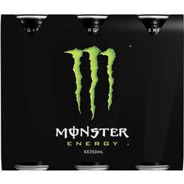 Monster Energy Green 250ml X6 Pack | Woolworths