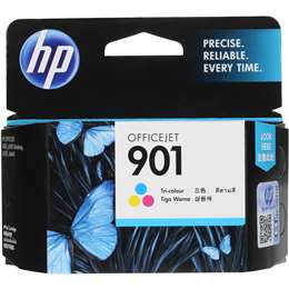 Hp Printer Ink 901 Tri Colour Cc656aa Each | Woolworths