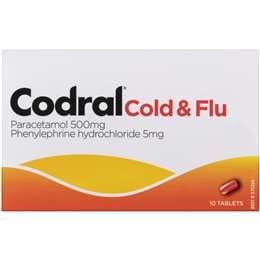 Codral Cold & Flu Tablets 10 Pack | Woolworths