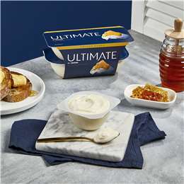 Ultimate Danone Double Cream Yoghurt Honey 115g X 4 Pack | Woolworths