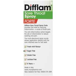 Difflam Forte Throat Spray 15ml | Woolworths