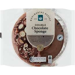 Woolworths Chocolate Unfilled Sponge Cakes 380g | Woolworths