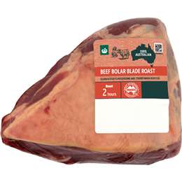 Woolworths Beef Bolar Blade Roast 900g - 2kg | Woolworths