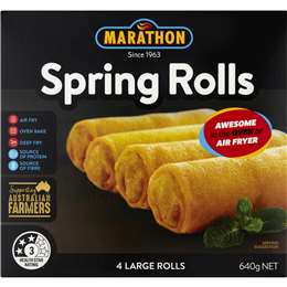 Marathon Spring Rolls 4 Pack | Woolworths