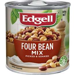 Edgell Four Bean Mix Mix 300g | Woolworths