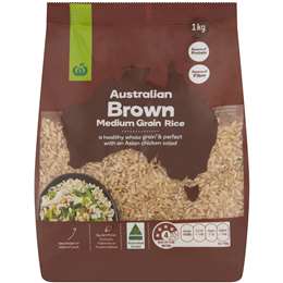 Woolworths Brown Rice Grain 1kg | Woolworths