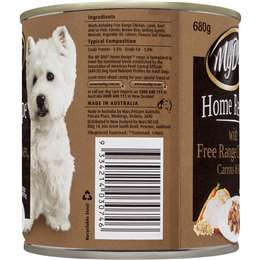 My Dog Adult Dog Food Chicken Carrots & Rice 680g | Woolworths