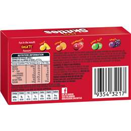 Skittles Fruits Chewy Lollies Box 45g | Woolworths