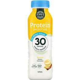 Rokeby Farms Protein Smoothie Banana Honey Cinnamon 425ml | Woolworths