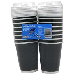 Armada Armada Coffee Cups 350ml 16 Pack | Woolworths
