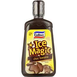Cottee's Ice Magic Chocolate Banana 220g | Woolworths