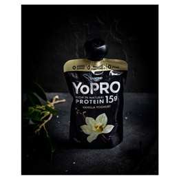 Yopro High Protein Yoghurt Pouch No Added Sugar Vanilla 150g | Woolworths