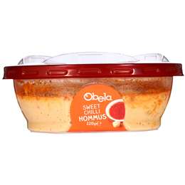 Obela Hommus Garnished With Sweet Chilli 220g | Woolworths