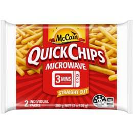 Mccain Microwave Quick Chips 100g | Woolworths
