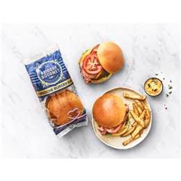 Brioche Gourmet Burger Buns 4 Pack | Woolworths