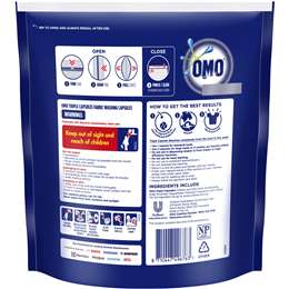 Omo Laundry Liquid Triple Capsules Active 30 Pack | Woolworths