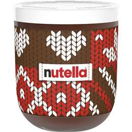 Nutella Hazelnut Chocolate Spread Christmas Glass Jar 200g | Woolworths