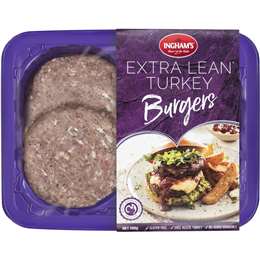 Ingham's Turkey Burgers 500g | Woolworths