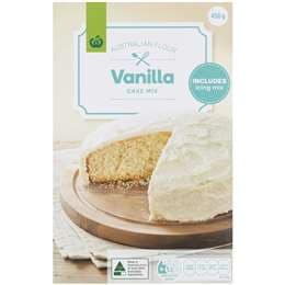 Woolworths Vanilla Cake Mix With Icing 450g | Woolworths
