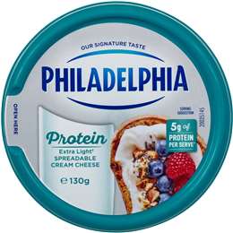 Philadelphia Protein Spreadable 130g | Woolworths