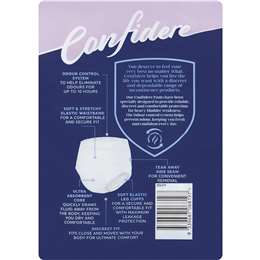 Confidere Incontinence Pants Womens Large 8 Pack | Woolworths