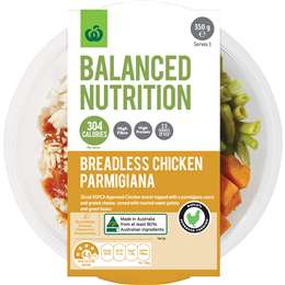 Diet info for Woolworths Balanced Nutrition Breadless Chicken ...
