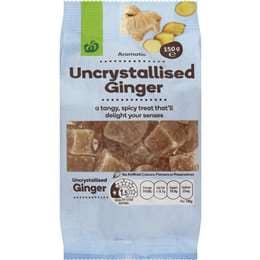 Woolworths Uncrystallised Ginger 150g | Woolworths