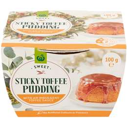 Woolworths Sticky Toffee Sponge Pudding 100g | Woolworths