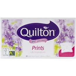 Quilton Facial Tissues Deco Prints 95pk | Woolworths