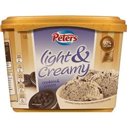 Peters Light & Creamy | Woolworths