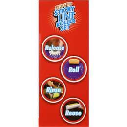 Schticky Lint Roller Set 3 Piece Reusable Each | Woolworths