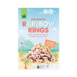 Woolworths Yummy Rainbow Rings 300g | Woolworths