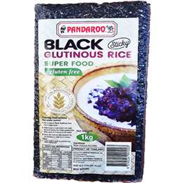 Pandaroo Black Glutinous Rice 1kg | Woolworths
