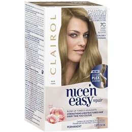 Clairol Nice'n Easy Repair Dark Cool Blonde 7c Each | Woolworths