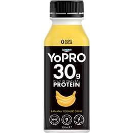 Danone Yopro Banana Drink Yoghurt 350ml | Woolworths