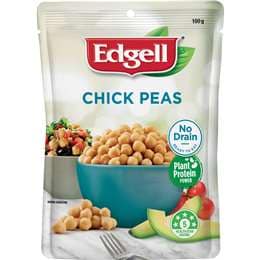 Edgell Chick Pea Pouch 100g | Woolworths