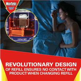 Mortein Peaceful Nights Plug-in Fly & Mosquito Repellent Refill 2.57ml ...