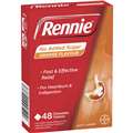 Rennie Antacid Chewable Tablets Orange Flavour 48 pack | Woolworths