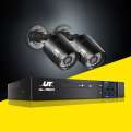 UL-TECH 1080P Home Security Camera System 4-Channel DVR with 2 Bullet ...