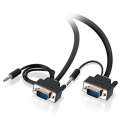 Alogic 30m Slim flexible VGA Cable with 3.5mm Stereo Audio Cable [VGA ...