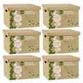 6pc Marbig Standard Archive Documents/Files Storage Cardboard Box ...