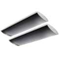 BIO Electric Outdoor Strip Heater Patio Radiant Panel Bar Wall Ceiling ...