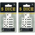 10pc Cardinal Classic Dice Pack/Set f/ Board/Table Games/Play/Roll ...