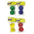 8 x STRESS COLOR BALLS Hand Relief Squeeze Toy Relieve Anti-stress Soft ...