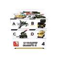 Builder Army 4 Designs Vehicle Kits (SLUB0596) | Woolworths