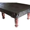 Fitted Heavy Duty Vinyl 9ft Pool Snooker Billiard Table Cover (Black ...