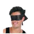 Blindfold Eye Mask Sleep Adult Toy Fun Soft Role Play Satin Fun - Black ...