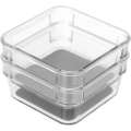 2PK Boxsweden Crystal Non-Slip Storage Tray Home/Kitchen Container Box ...