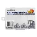 80 Ball Sinkers in Tackle Box - Surecatch Assorted Ball Sinker Pack ...