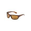 Mustad Hank Parker Polarized Sunglasses-Tortoise Frame with Amber Lens ...